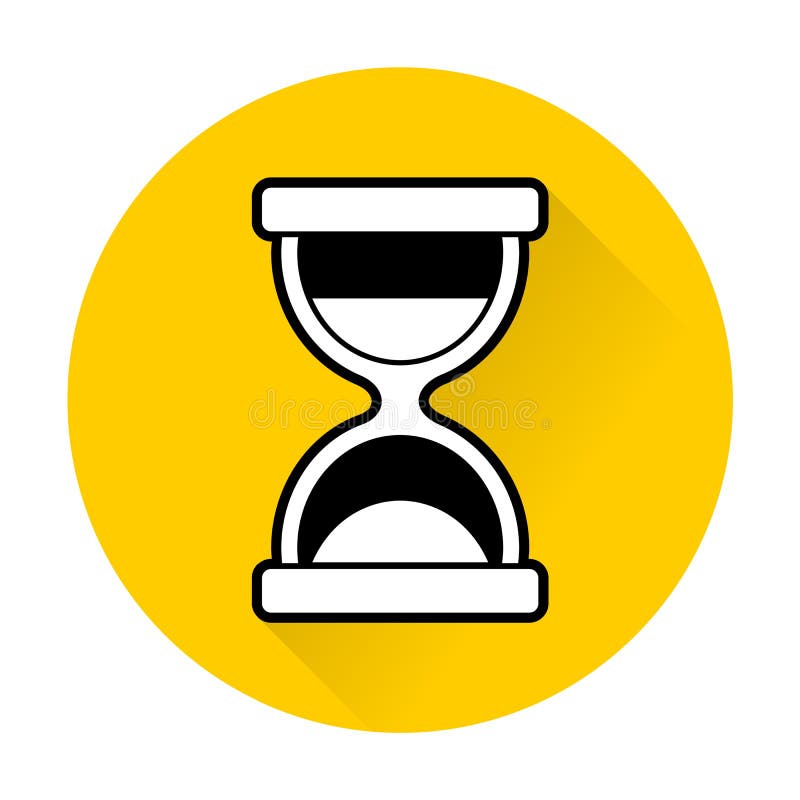 Icona Della Clessidra Di Vettore Illustrazione Vettoriale ...