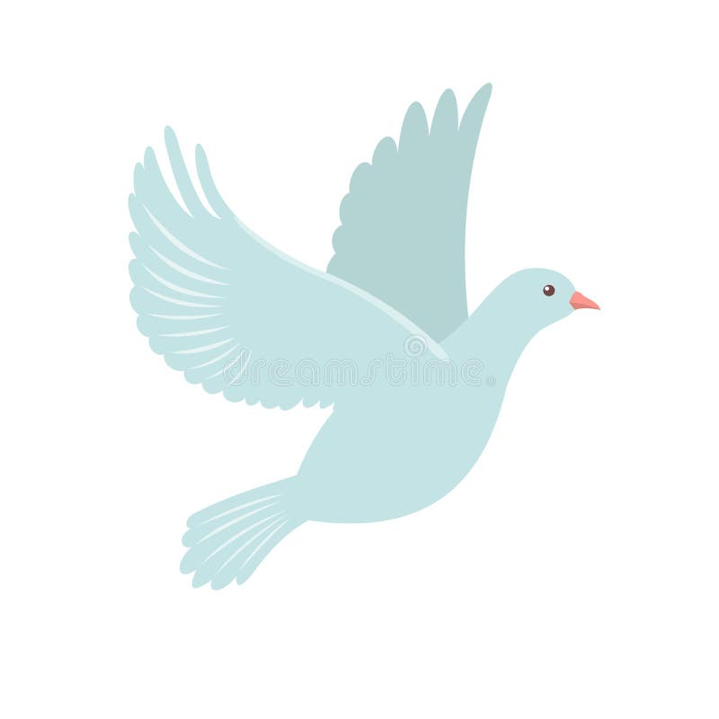 Icona Della Colomba Dell'illustrazione Di Vettore Per Il Web Ed Il ...