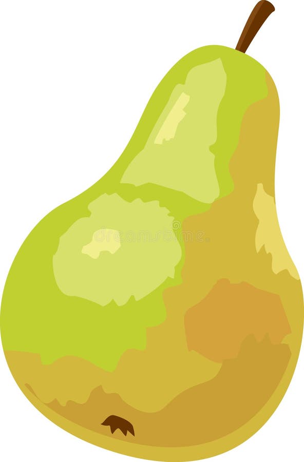 Icona della pera illustrazione vettoriale. Illustrazione di elemento ...