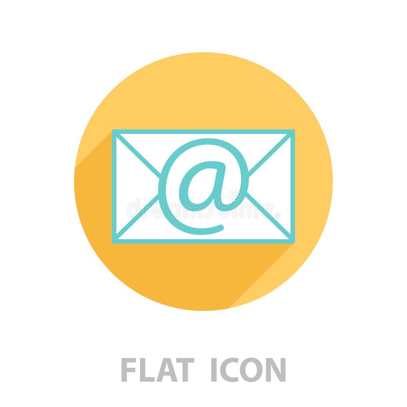 Icona Della Posta Della Busta Messaggio Di Posta Elettronica ...