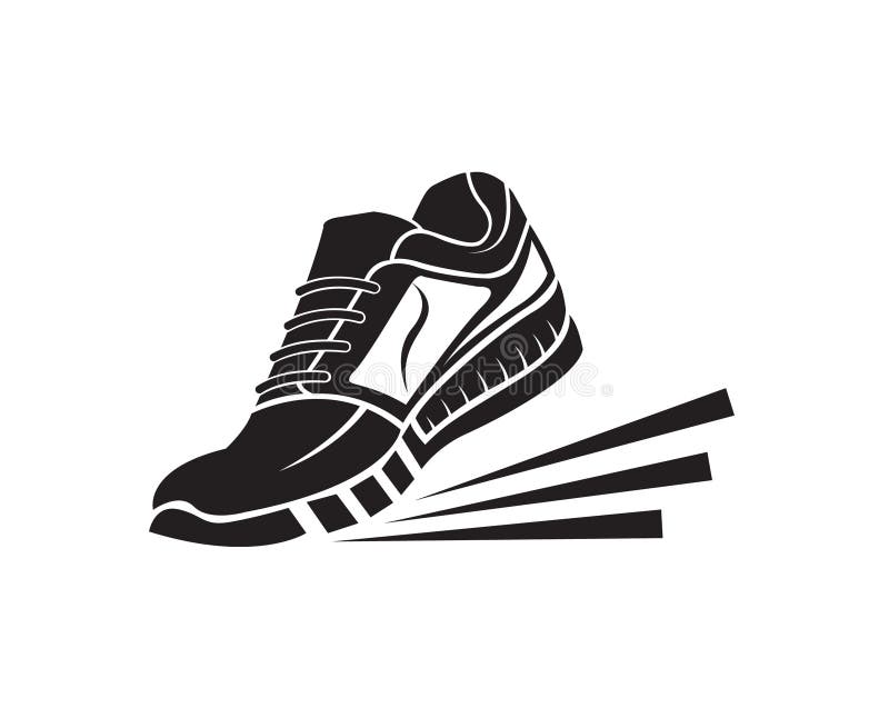 Icona Della Scarpa Di Sport Illustrazione Vettoriale - Illustrazione di ...