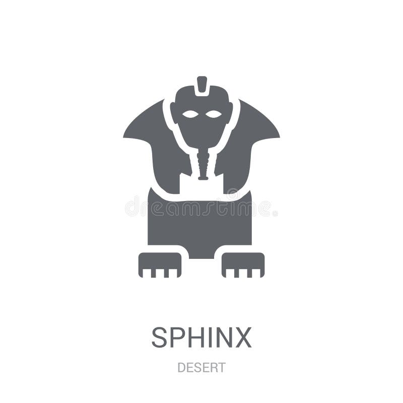 Icona Della Sfinge, Stile Del Fumetto Illustrazione Vettoriale ...