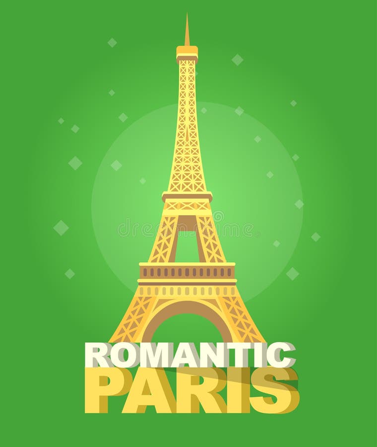 Icona Della Torre Eiffel Di Parigi Illustrazione Vettoriale ...
