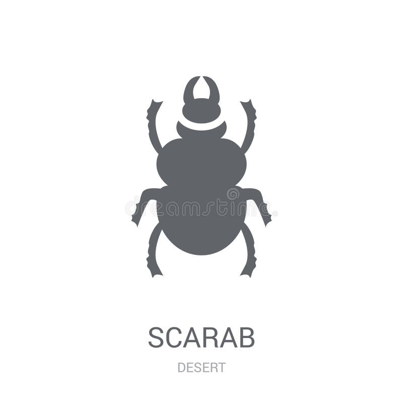 Segno Di Vettore Di Logo Del Tatuaggio Dello Scarabeo Illustrazione ...