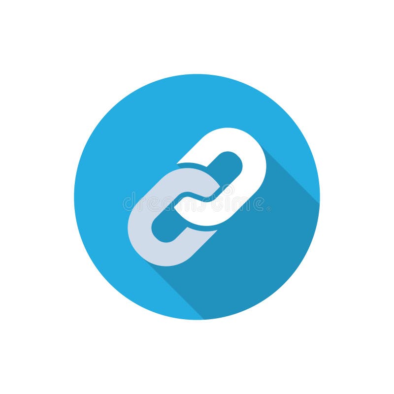 Icona di collegamento illustrazione vettoriale. Illustrazione di ...