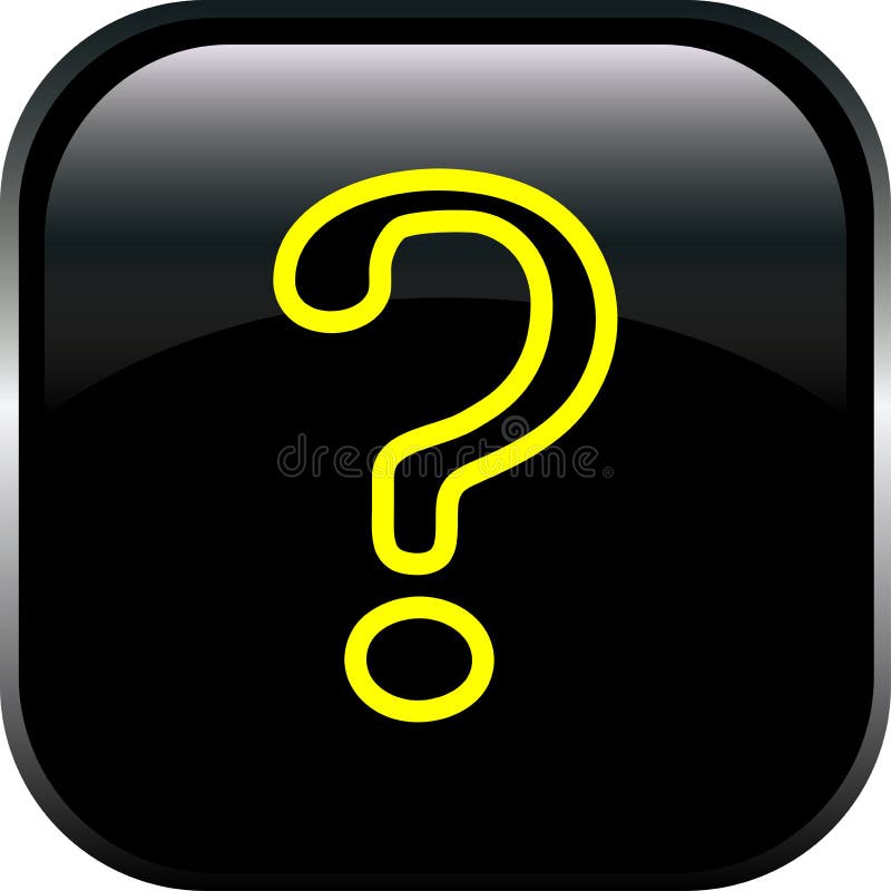 Icona di domanda illustrazione di stock. Illustrazione di chieda - 22300618