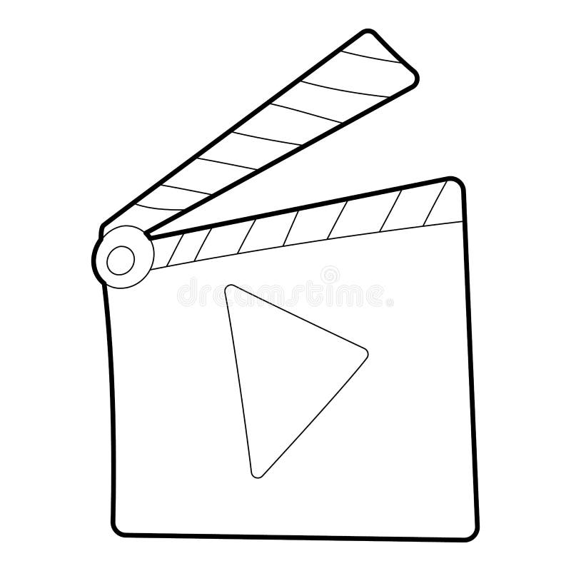 Icona Di Farsa, Stile Del Profilo Illustrazione Vettoriale ...