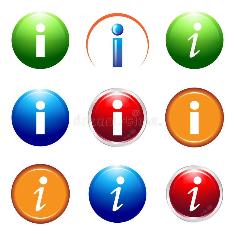 Icona di informazioni illustrazione vettoriale. Illustrazione di ...