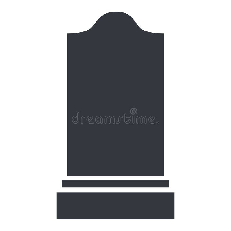 Icona della lapide illustrazione vettoriale. Illustrazione di piano ...
