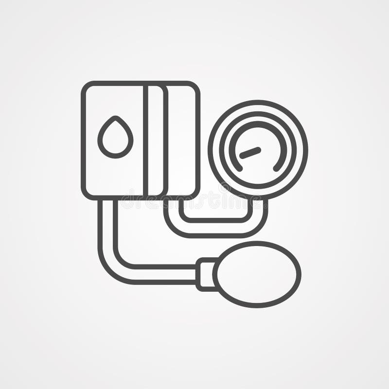 Simbolo Dell'icona Del Vettore Della Pressione Sanguigna Illustrazione ...