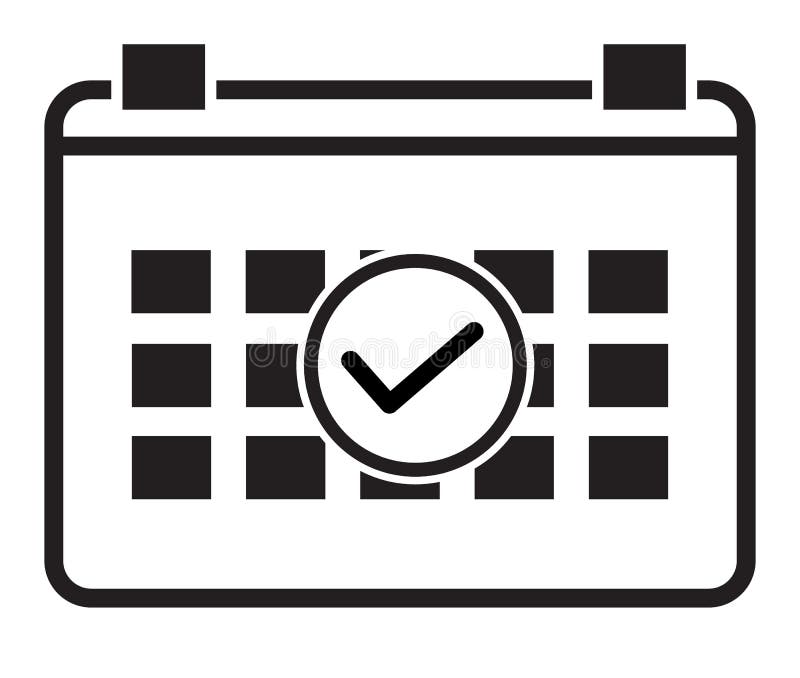 Icona Di Programma Di Evento Su Fondo Bianco Illustrazione Vettoriale ...