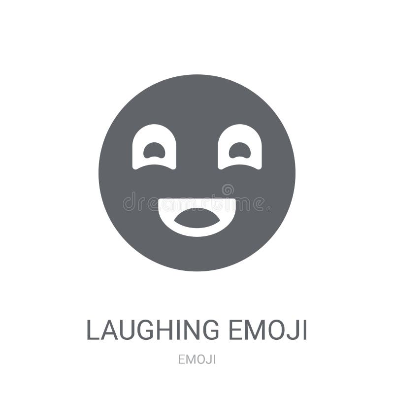 Emoticon Sorridente Di Risata Fronte Felice Del Fumetto Con La Bocca E ...