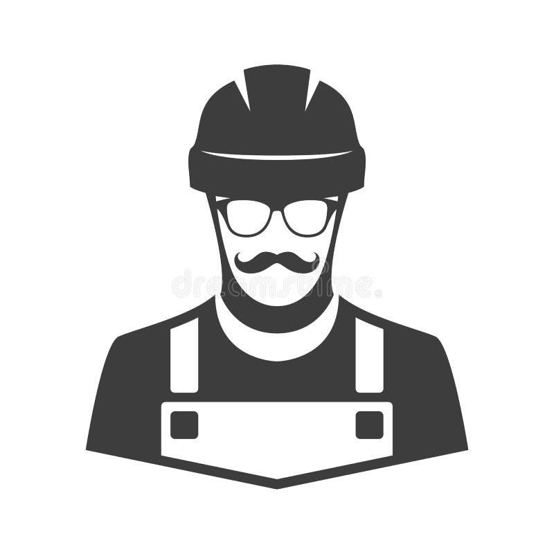 Persona Femminile Di Servizio Di Vettore Dell'icona Del Lavoratore Dell ...