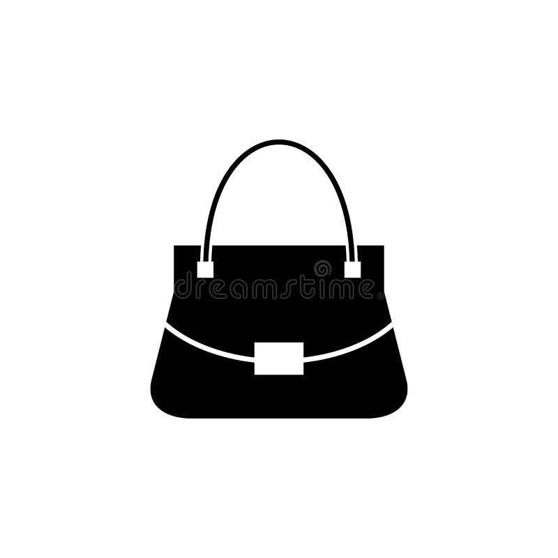 Icona Di Vettore Della Borsa Della Donna Illustrazione Vettoriale ...