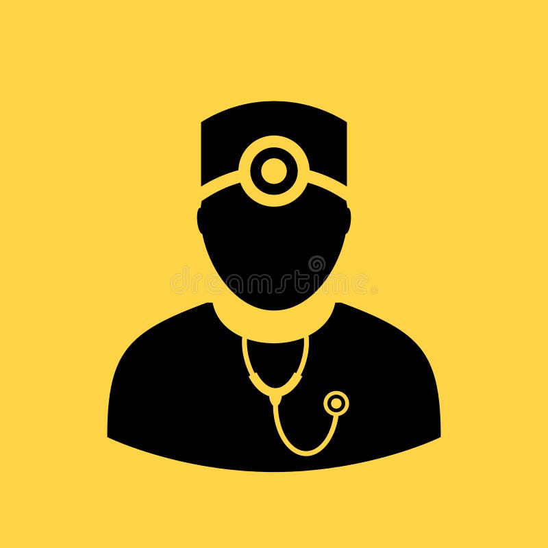 Icona Vettoriale Del Medico Di Base Illustrazione Vettoriale ...