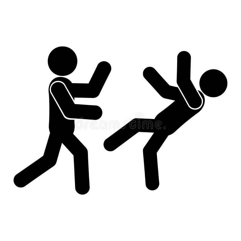 Icona Di Lotta Del Carlino, Stile Del Fumetto Illustrazione Vettoriale ...