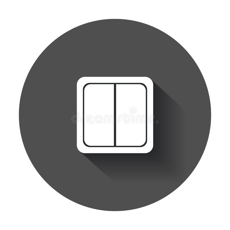 Icona Elettrica Dell'interruttore Della Luce Illustrazione Vettoriale ...