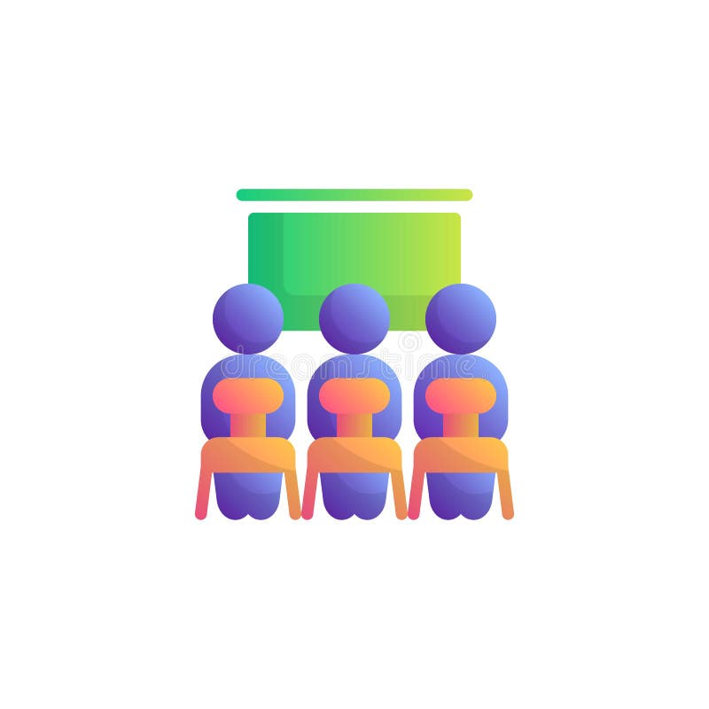 Set Di Icone Della Linea Di Addestramento Aziendale Illustrazione ...