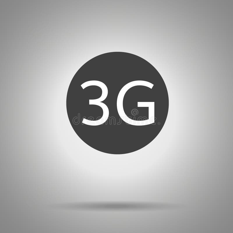 Icona 3G Simbolo Di Vettore 3g Illustrazione Vettoriale - Illustrazione ...