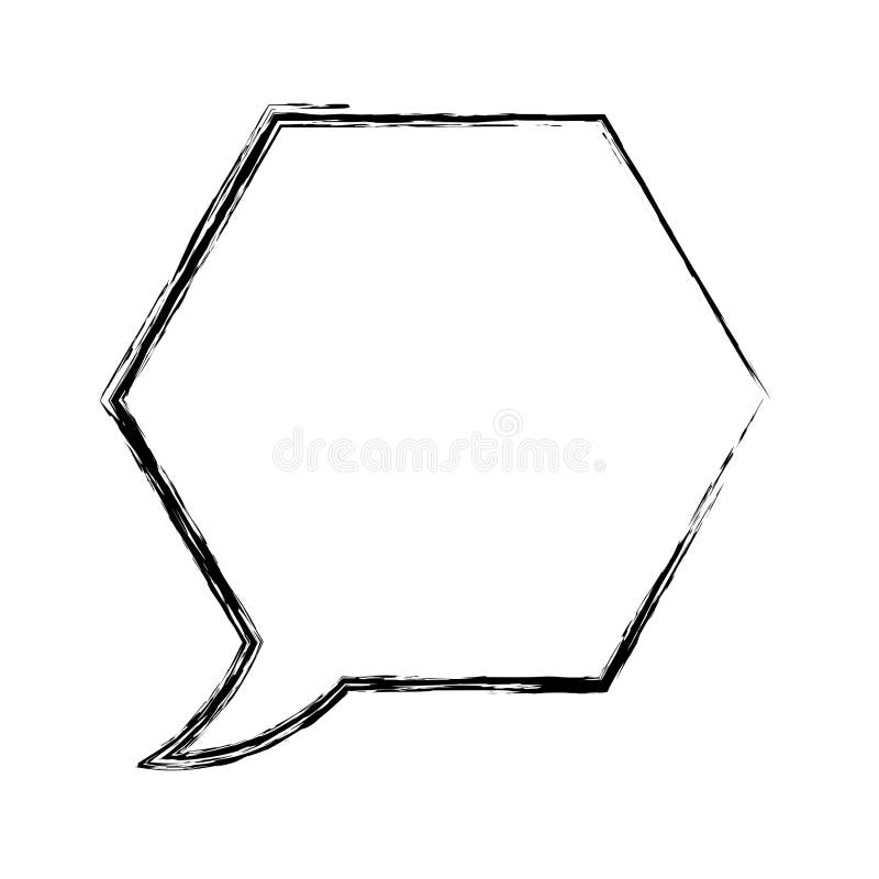 Icona Isolata Messaggio Del Fumetto Illustrazione Vettoriale ...