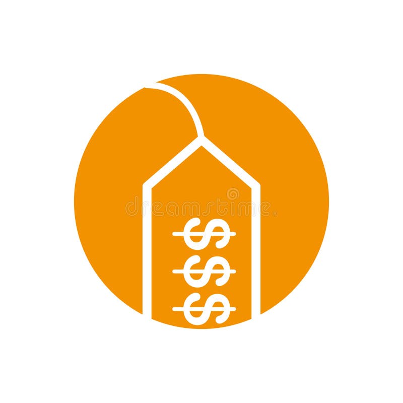 Icona Isolata Prezzo Da Pagare Illustrazione Vettoriale - Illustrazione ...