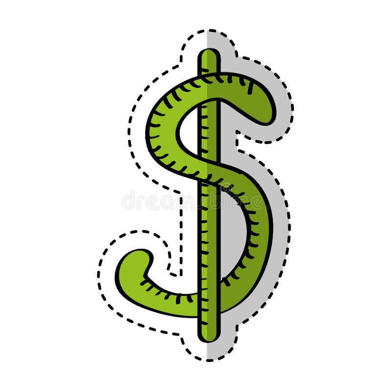 Icona Isolata Simbolo Dei Soldi Illustrazione Vettoriale ...