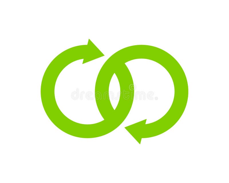 Icona Logo Design Element Di Infinito Della Parte Illustrazione ...