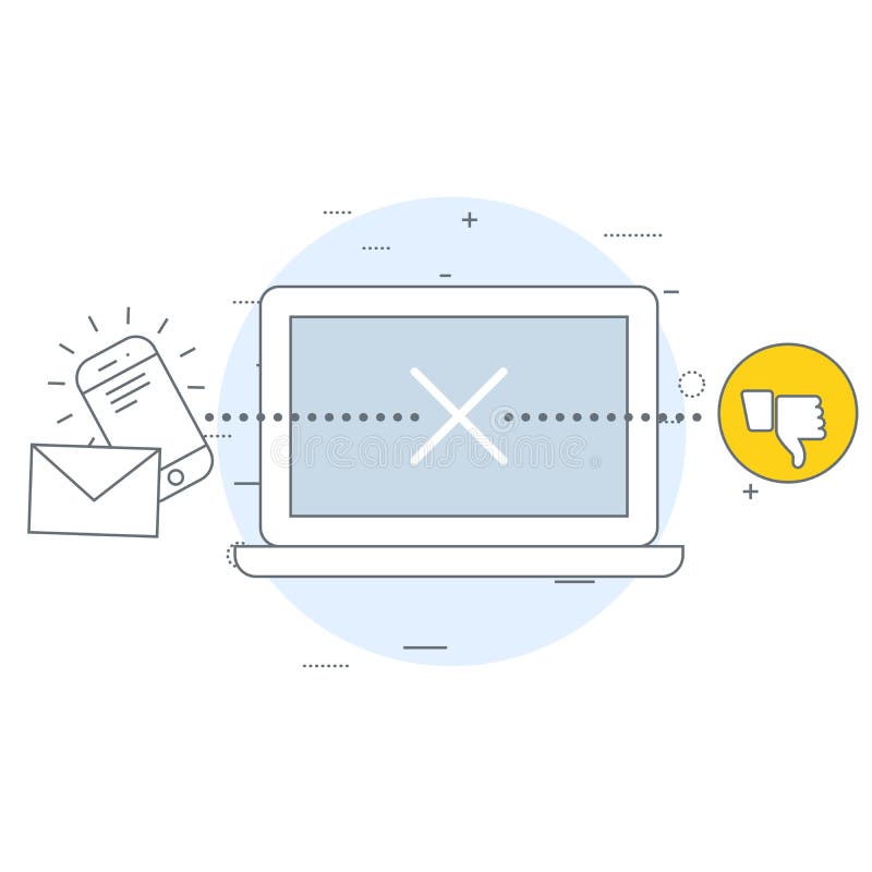 Icona Dei Messaggi Con Il Fumetto Vuoto Illustrazione Vettoriale ...