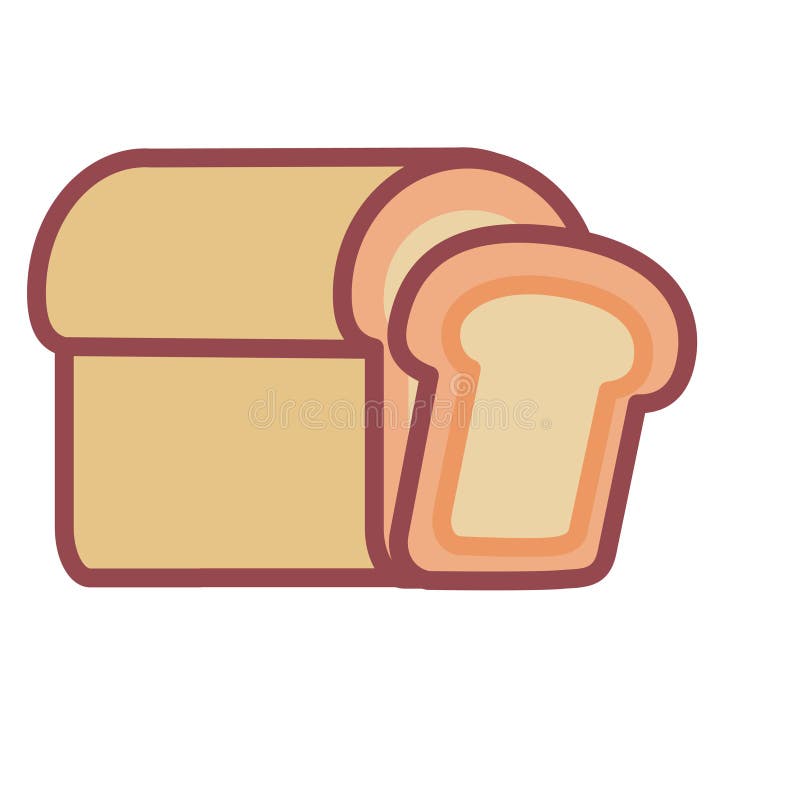 Pane Emoji Triste Pezzo Di Emozione Dolorosa Del Pane Isolato ...