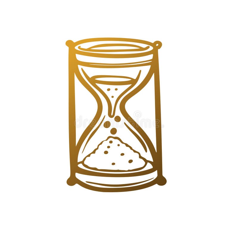 Icone Della Clessidra, Illustrazione Di Vettore Illustrazione di Stock ...