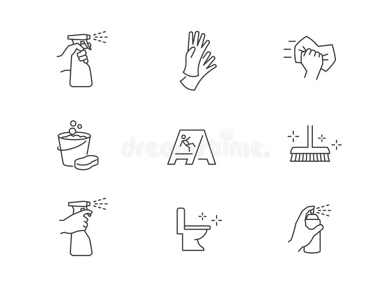 Insieme Dell'icona Delle Calzature, Raccolta Di Vettore Dei Pittogrammi ...