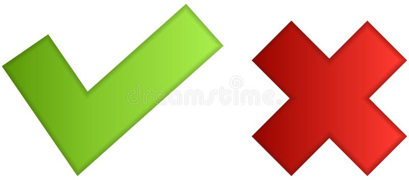 Messo Bottoni Rossi E Verdi Delle Icone Emoticon Di Smiley Positivi E ...