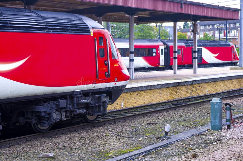 High Speed Train In England Stock Image - Image of ride, fast: 10019693