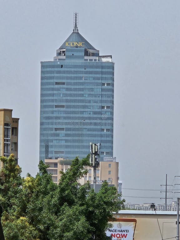 Iconic Building stock photo. Image of metrocity, noida - 376285308