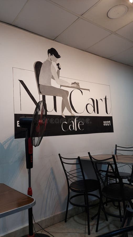 Iconic cafe in evening editorial image. Image of restaurant - 271849170