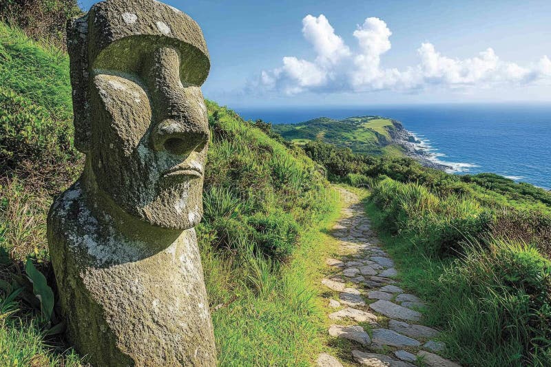 The Iconic Easter Island Statues, Dramatic and Historical, Cultural ...