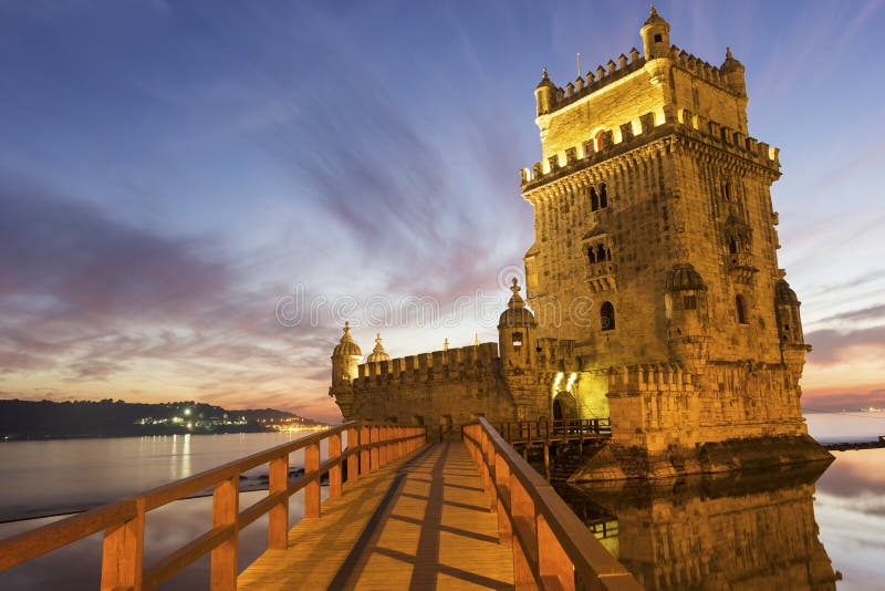 The Iconic Facade of the Tower of Belem Editorial Photo - Image of ...