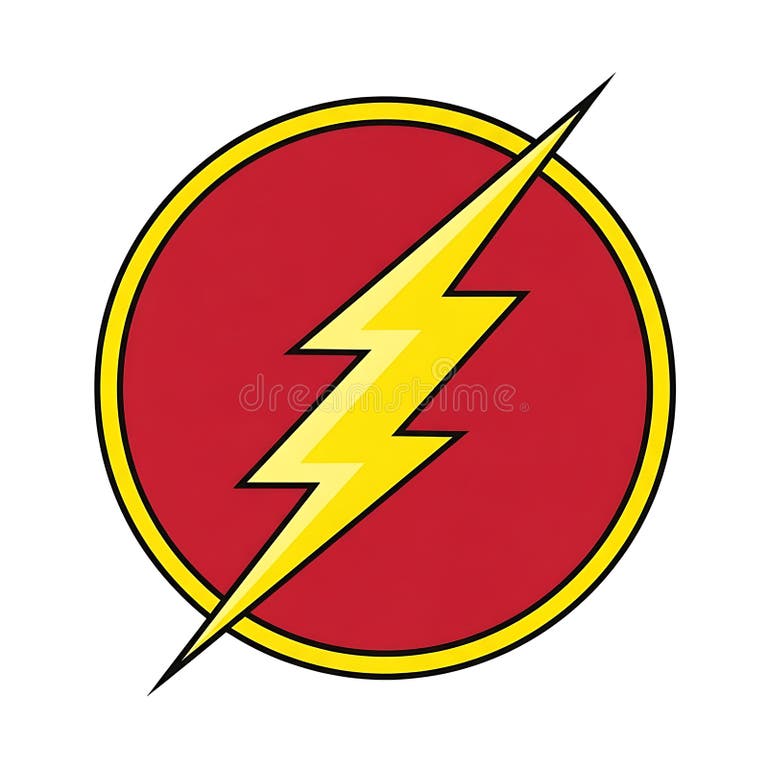 Flash Bolt Circle Logo Stock Illustrations – 3,462 Flash Bolt Circle ...