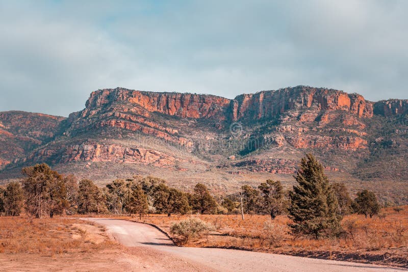 Flinders Mountain Range stock image. Image of flinders - 6386747