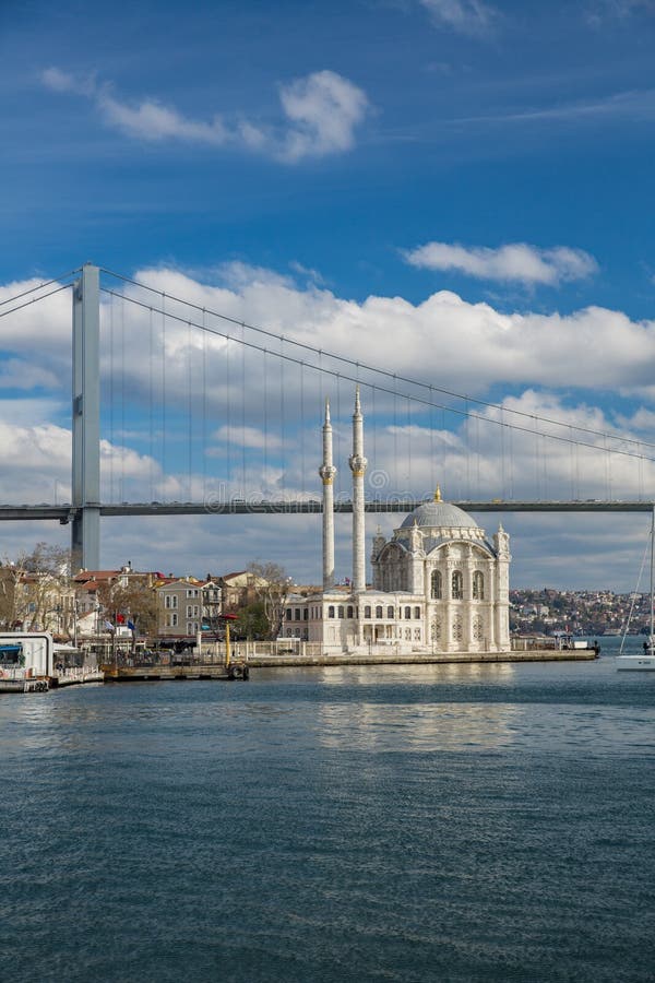 Iconic Istanbul View of the Bridge Stock Photo - Image of asia ...