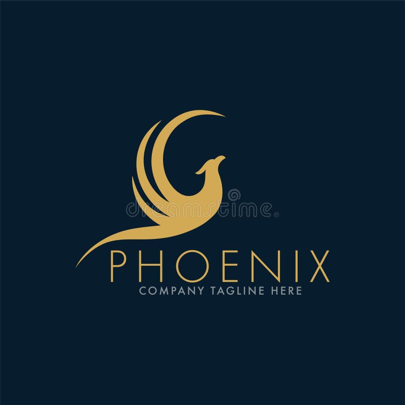 Gold Phoenix Logo Stock Illustrations – 1,102 Gold Phoenix Logo Stock ...