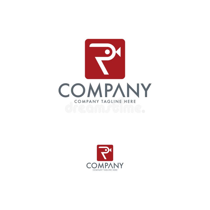 Letter D with a Camera Shutter Motive Logo Design Stock Vector ...