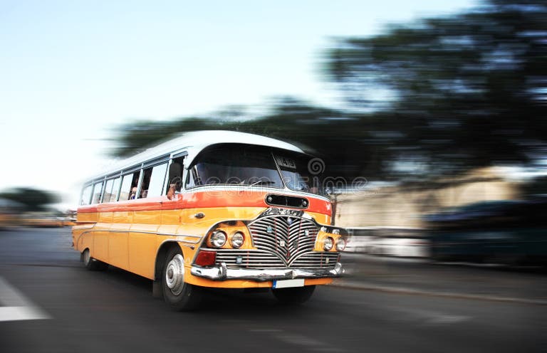 The iconic Malta bus stock photo. Image of auto, color - 22105504