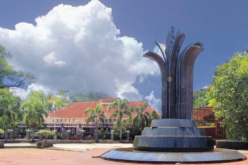 The Iconic Monument of the City of Subang, West Java Stock Photo ...