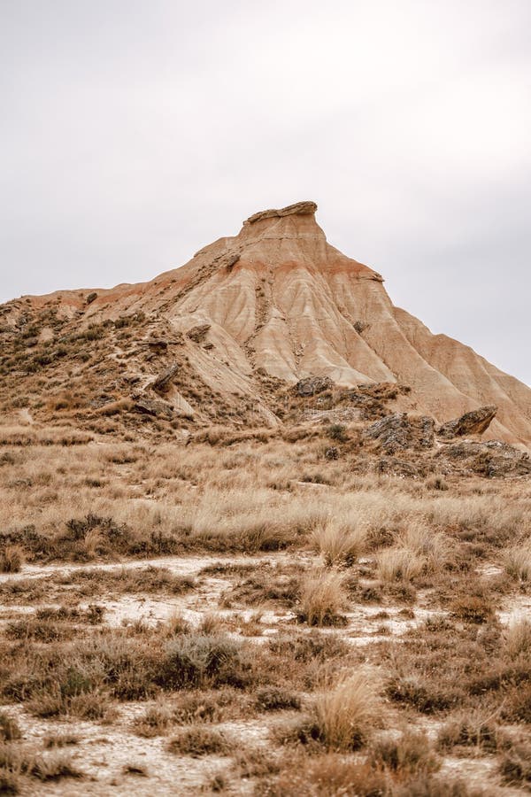 Iconic Mountain on Barcenas Reales in Navarra, Spain Stock Photo ...