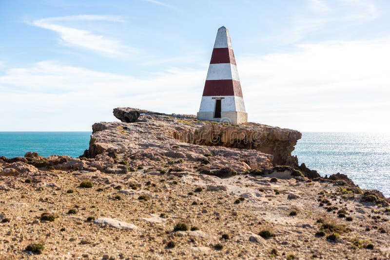 The Iconic Obelisk, Located at Robe in South Australia Stock Image ...