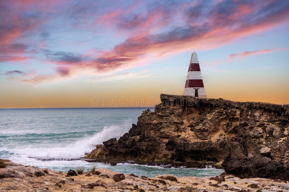 The Iconic Robe Obelisk, South Australia Stock Image - Image of ...
