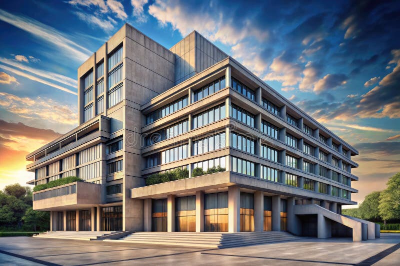 Iconic 1950s Brutalist Office Building a Stunning Example of MidCentury ...