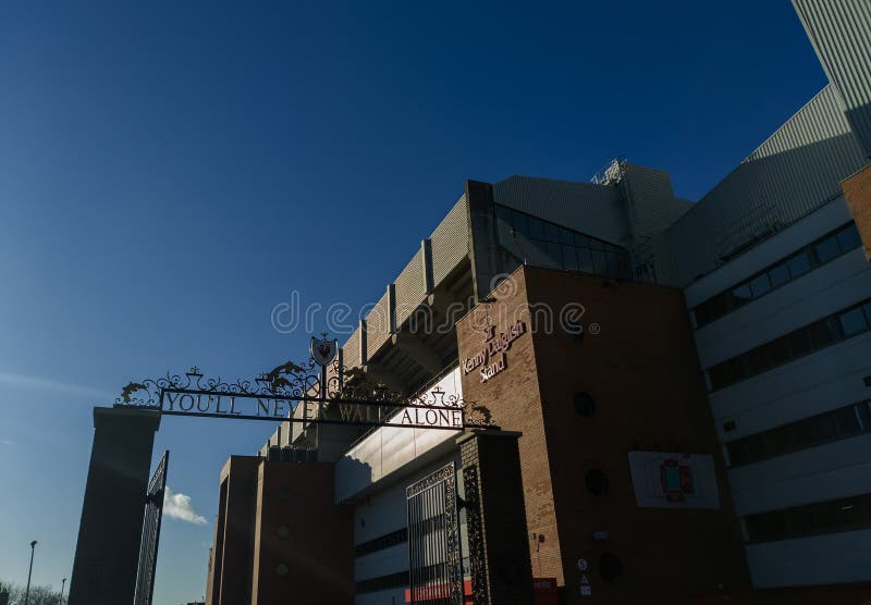 Iconic Shankly Gates Anfield Liverpool Stock Photos - Free & Royalty ...