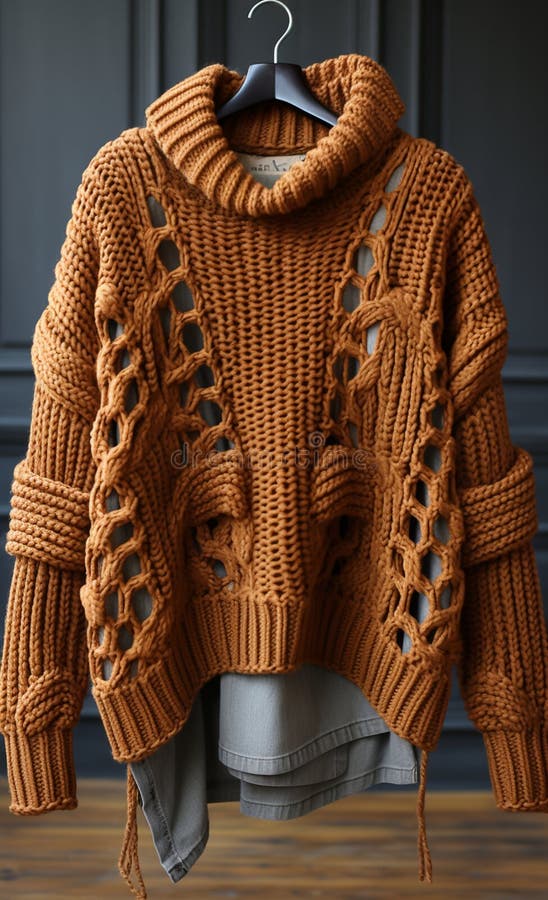 Iconic Style: Chunky Sweater, Icon of Comfort and Sophistication ...